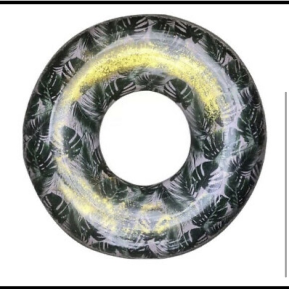 Anthropologie | Other | Ulta Pool Float Tube Tropical Palm Print Large ...